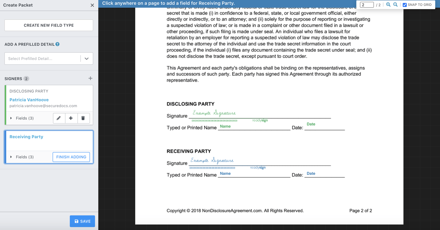 ReadySign Help Resources | Creating a Template